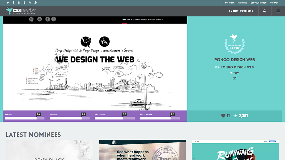 6 website boleh dijadikan Inspirasi web design | Design Professional ...